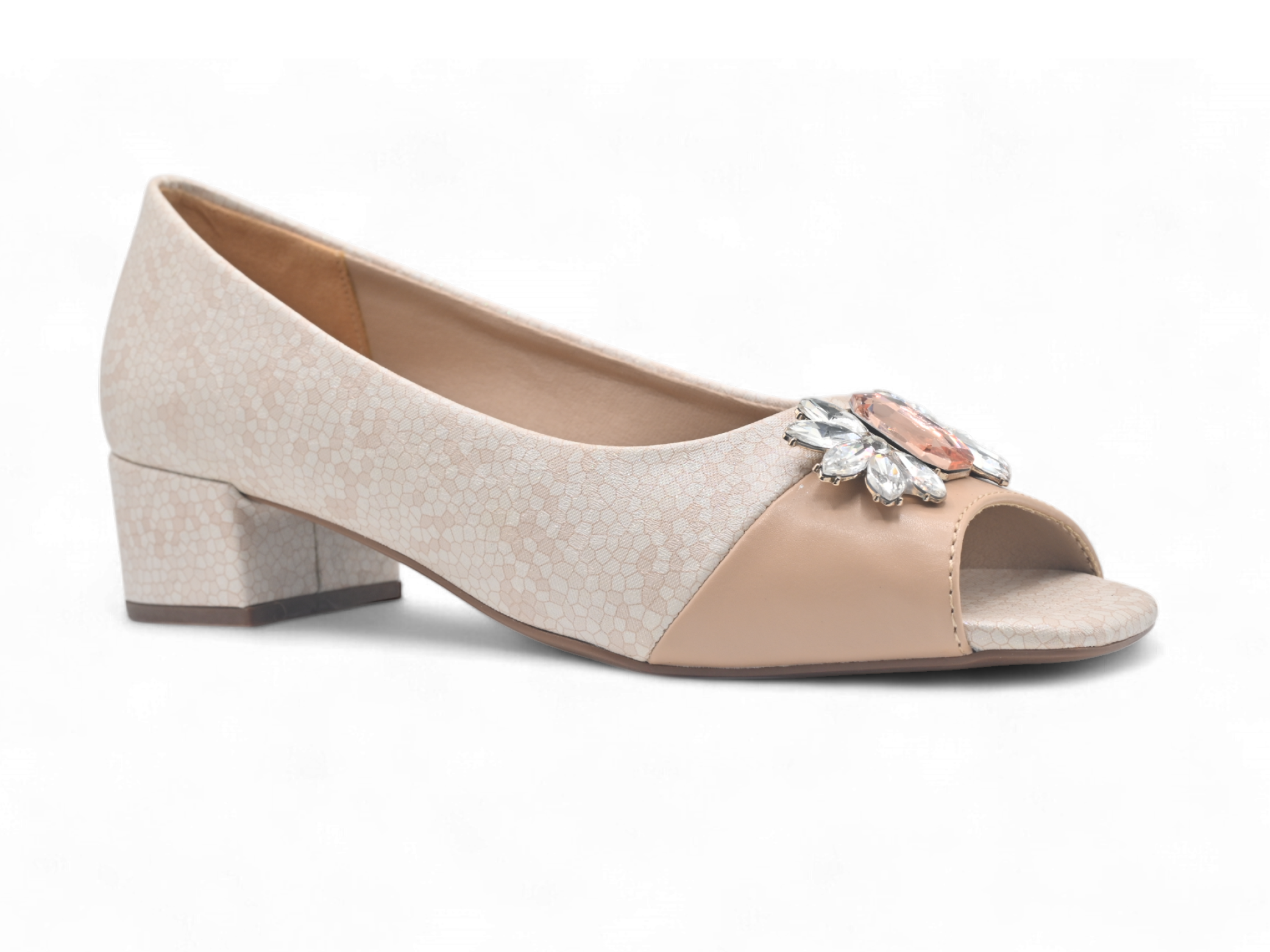 Ladies Court Shoes-Beige-17CO006 – Eckofit