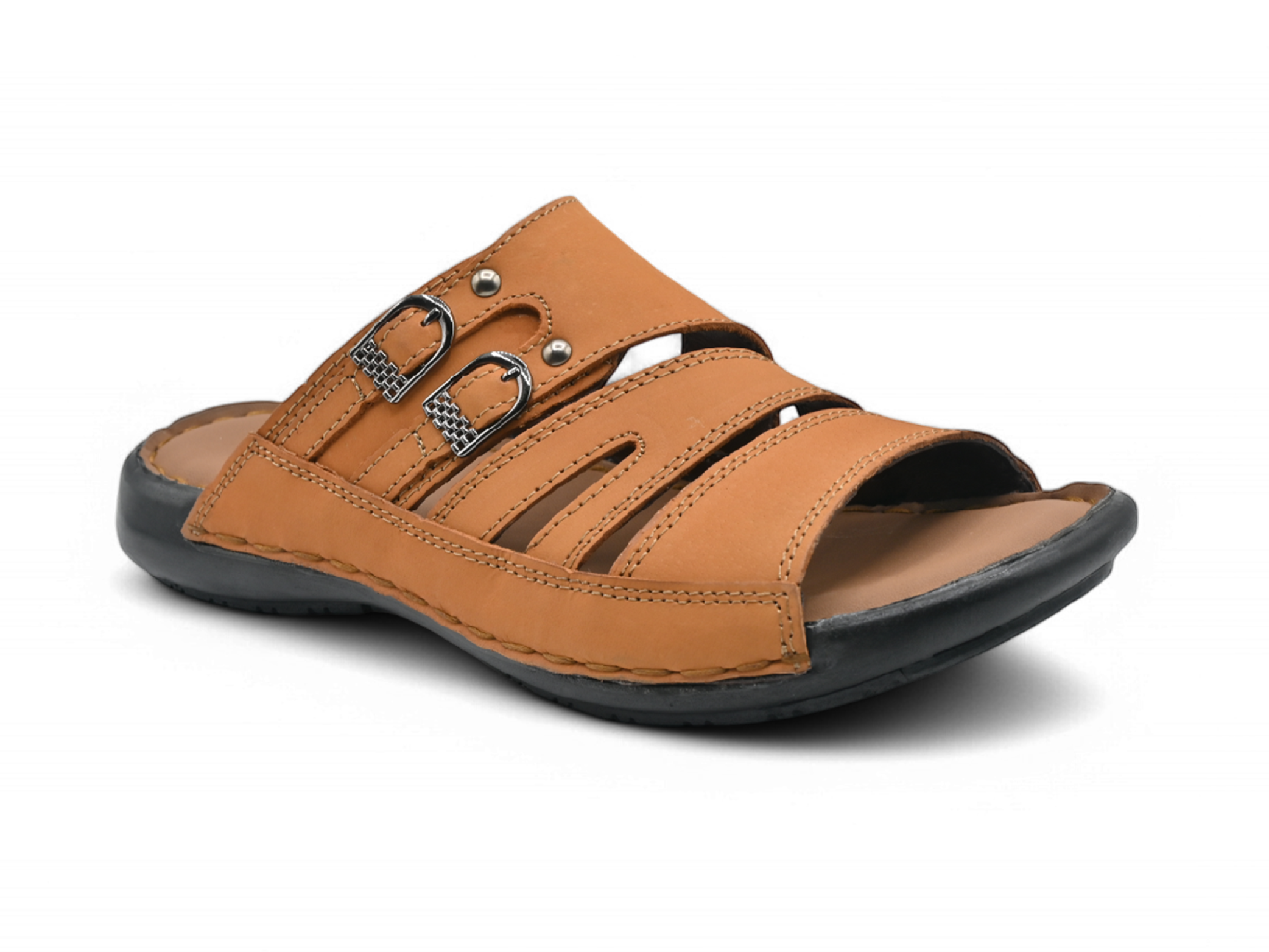 Men Slipper-Mustard-01SL144 – Eckofit