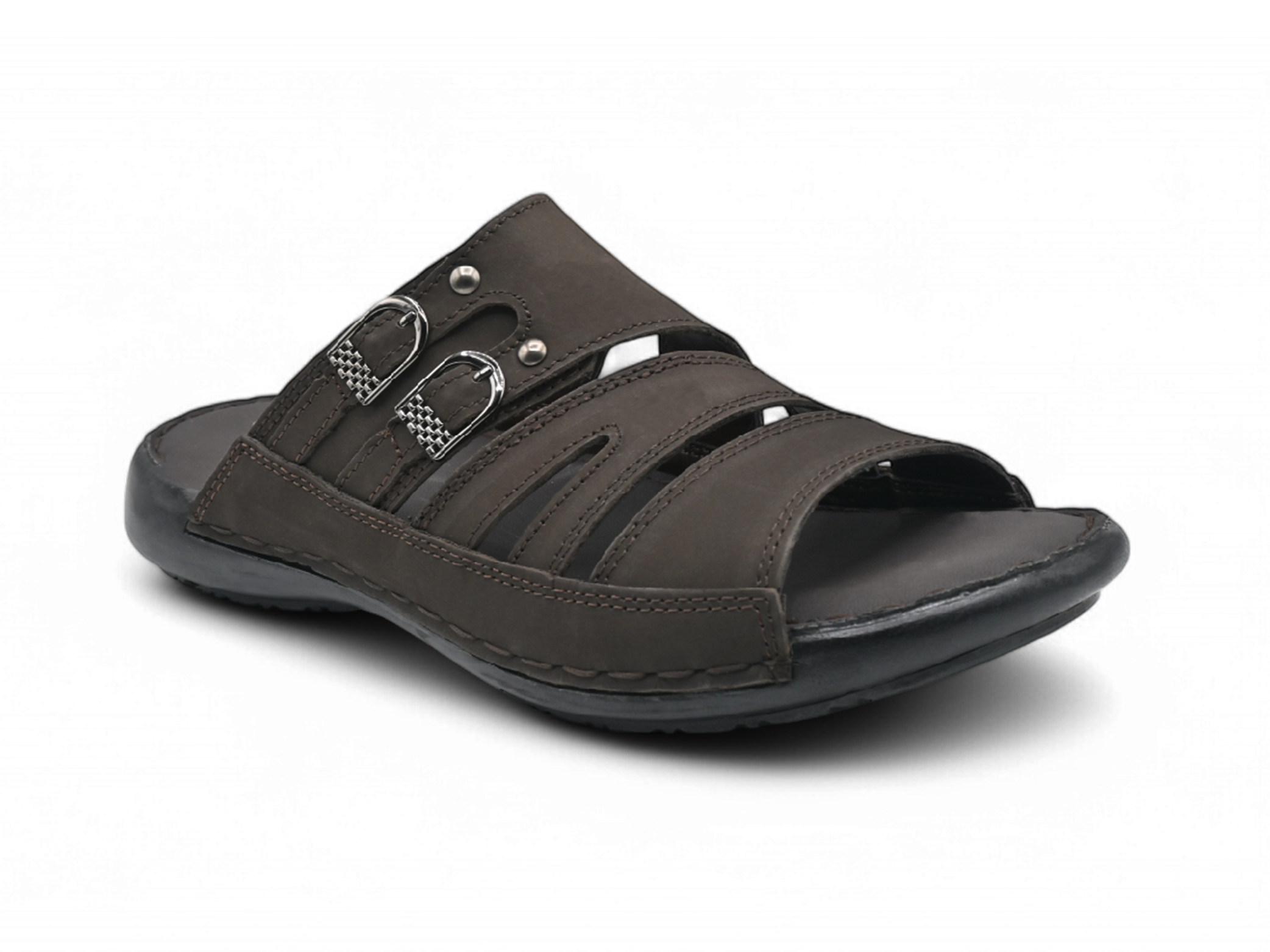 Men Slipper-Espresso-01SL144 – Eckofit